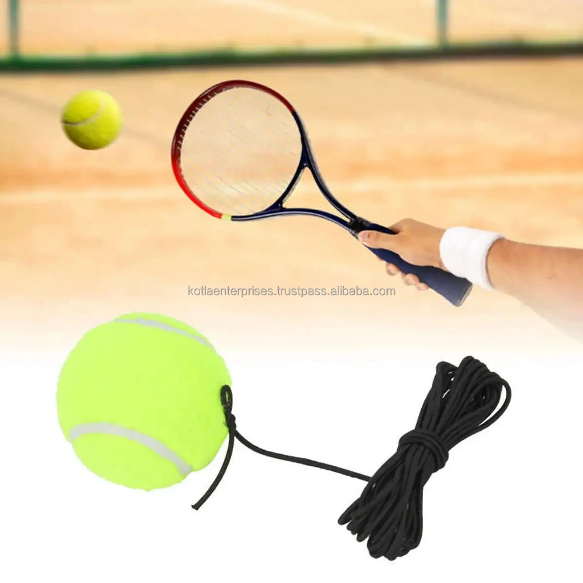 Customized Standard Pressure Training Tennis Balls High Elasticity ...
