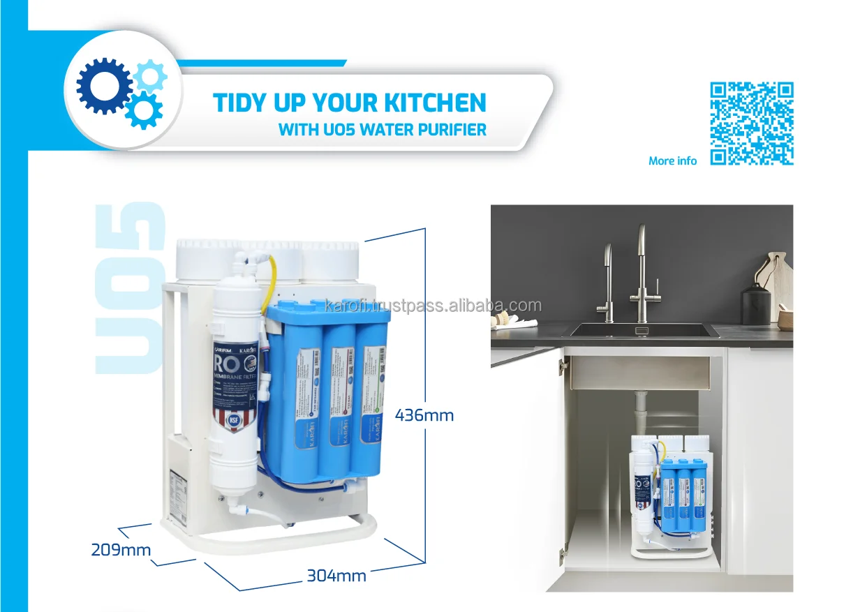 KAROFI KAQ U05 - Advanced Reverse Osmosis Water Filter