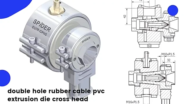 Double Hole Rubber Cable Pvc Extrusion Die Cross Head - Buy Pvc ...