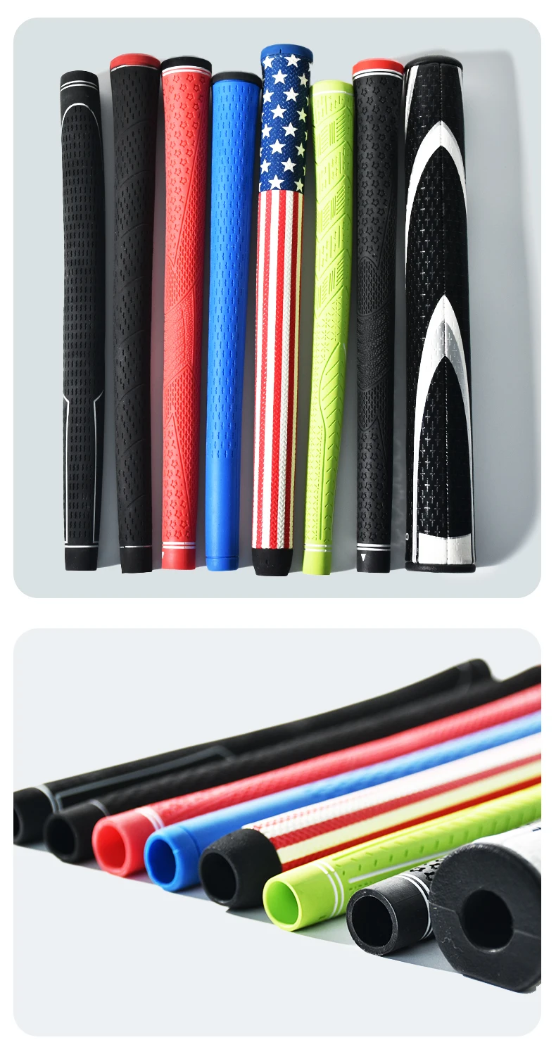 Custom Logo Cotton Putter Rubber Custom Logo Pu Grips Golf - Buy Golf ...