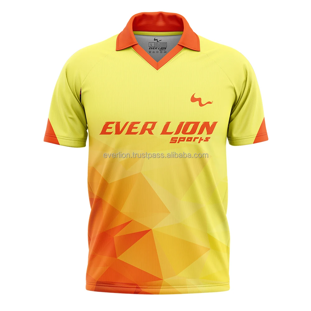 Wholesale Sublimation Cricket Team Names Jersey Free Design Oem Service ...