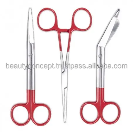 Surgical Scissors with Colorful Handles - Quality & Convenience