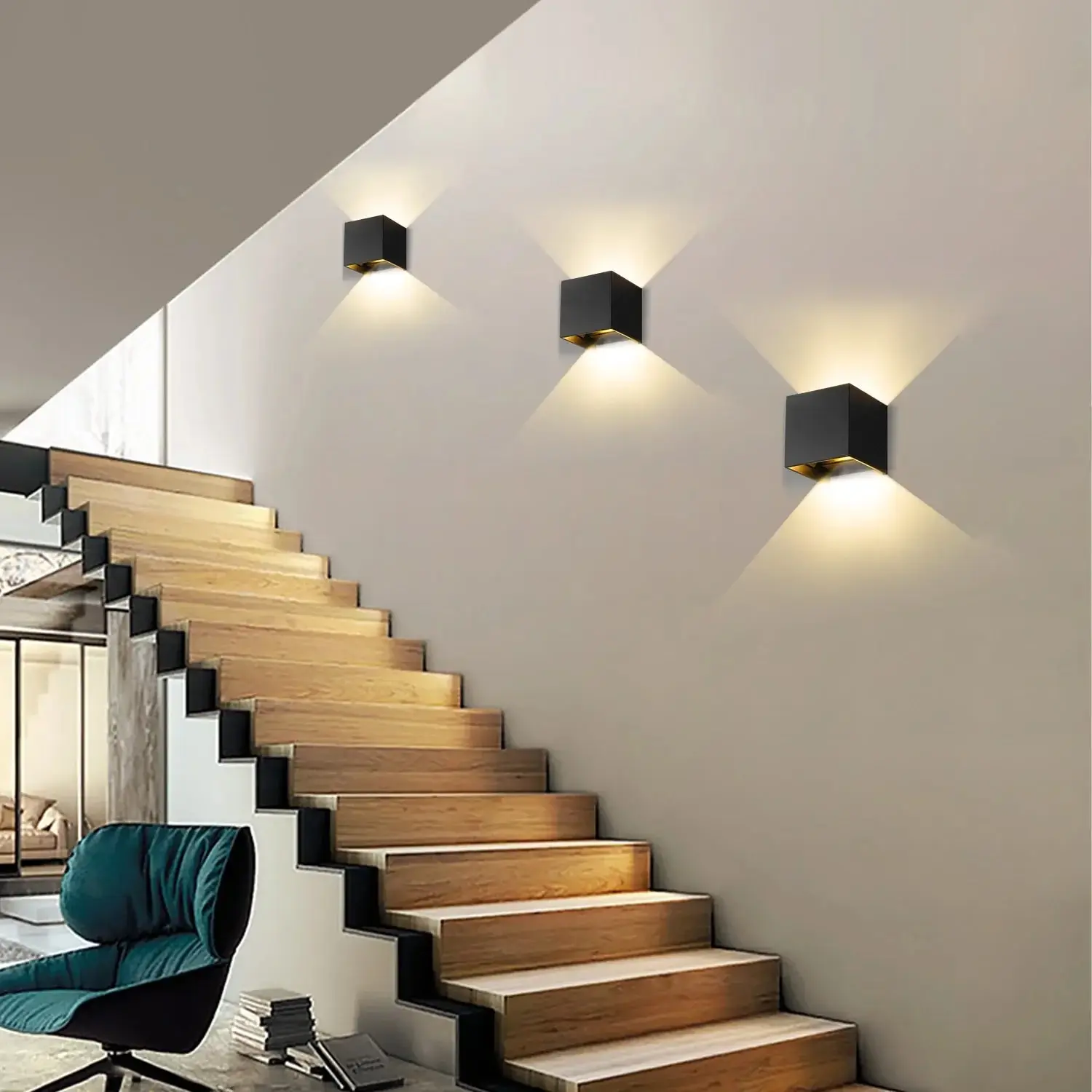 9w Led Wall Lamps Ip65 Waterproof Outdoor Interior Modern Nordic Wall ...