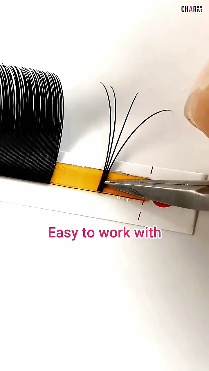 High Quality Korean Pbt Fiber Silk Classic Individual Lashes Extension ...