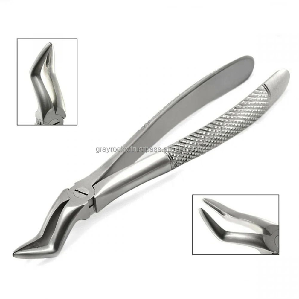 Dental Surgical Instruments Bayonet Forceps for Upper Retained Roots ...