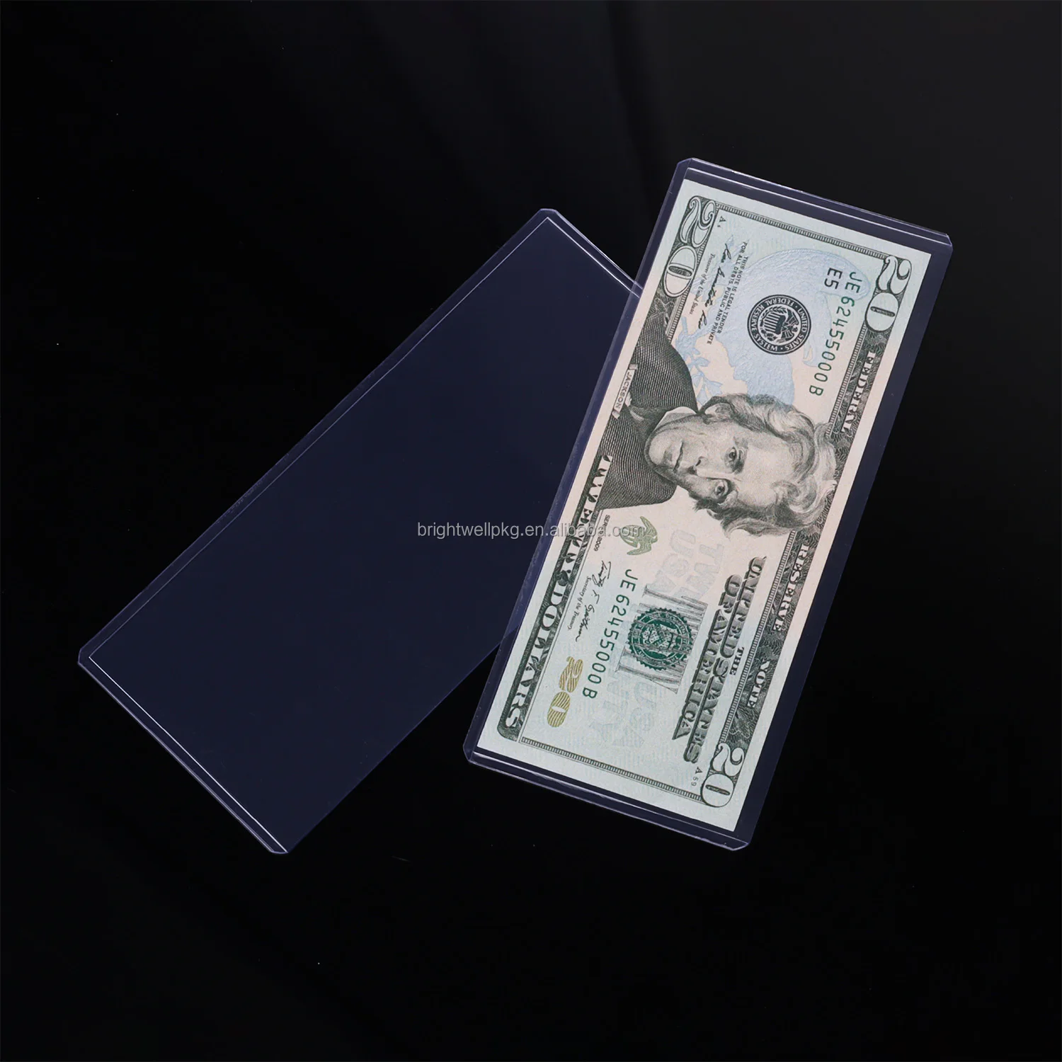 Currency Dollar Bill Holders Plastic Currency Pvc Protectors For ...