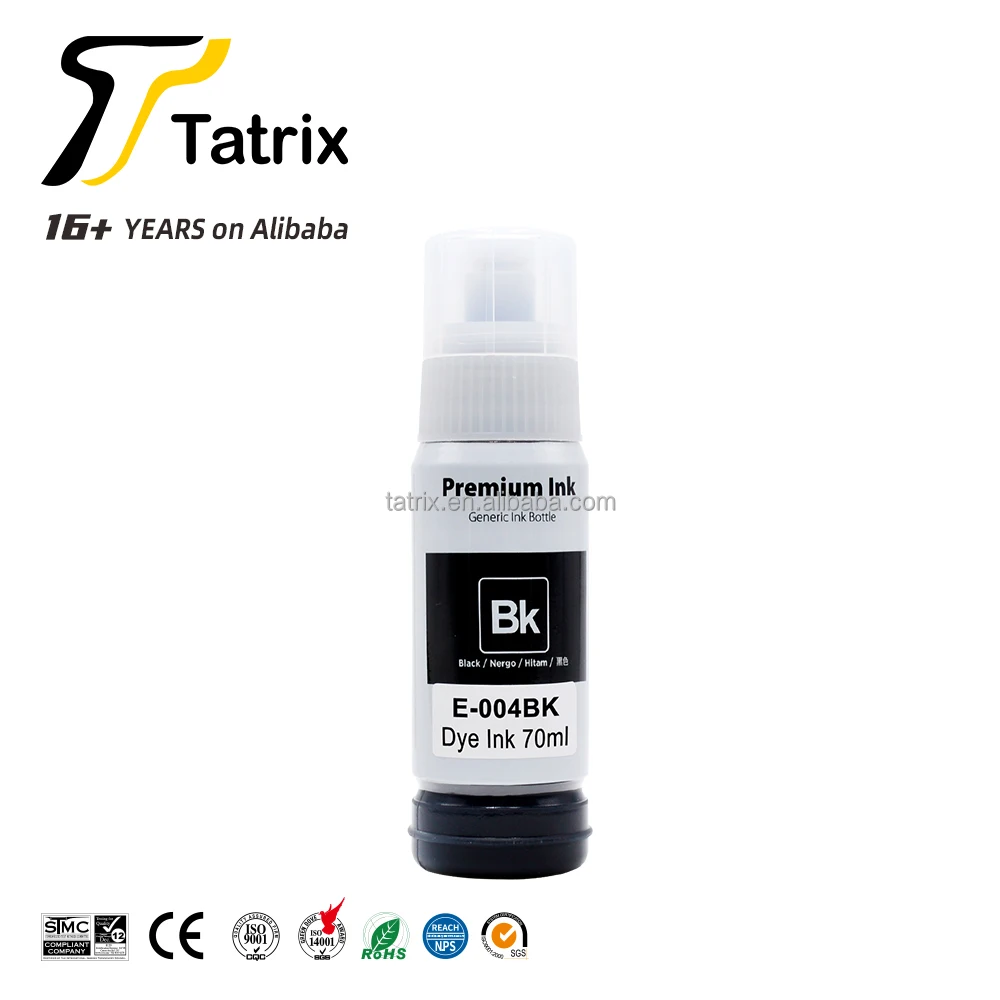 004 Ink Tatrix 004 Premium Compatible Color Water Based Bottle Refill ...