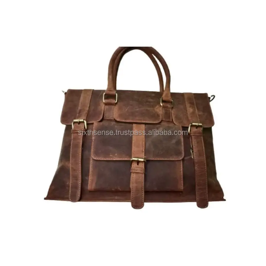 Top Grading Pure Leather Bag Light Weight Water Resistance Reusable ...