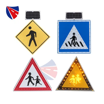 Supplier Of Illuminated Road Sign Board With Led Lights 24'' 30 ...