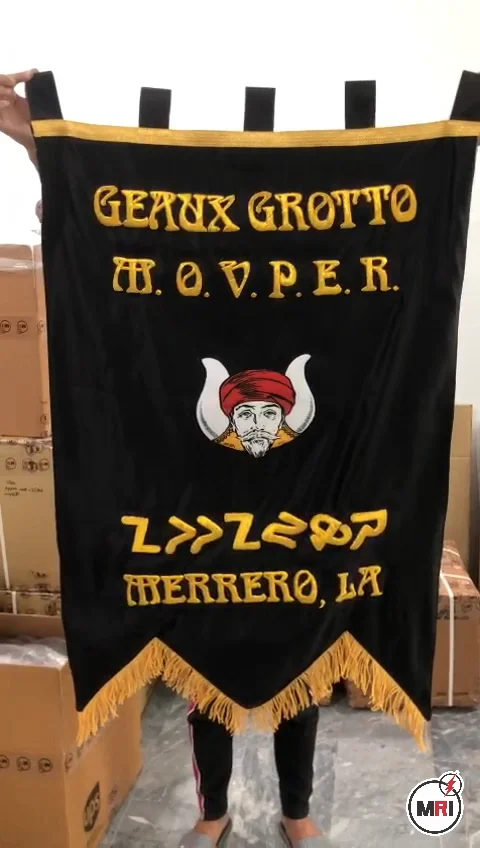 Mystic Order Of Veiled Prophets Of The Enchanted Realm Hand Embroidered ...