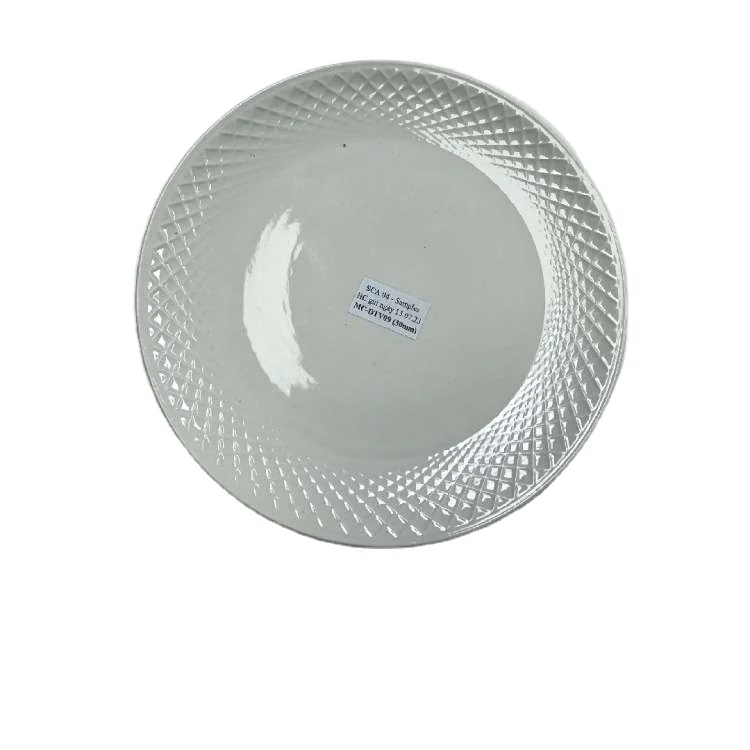 Wholesale Ceramic Couple Plate, White Color, W 22.2 X H 2.6, MC-DTV09 ...