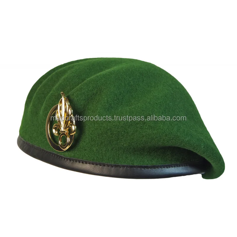Wholesale Custom Requirement Logo Outdoor 100% Wool Berets