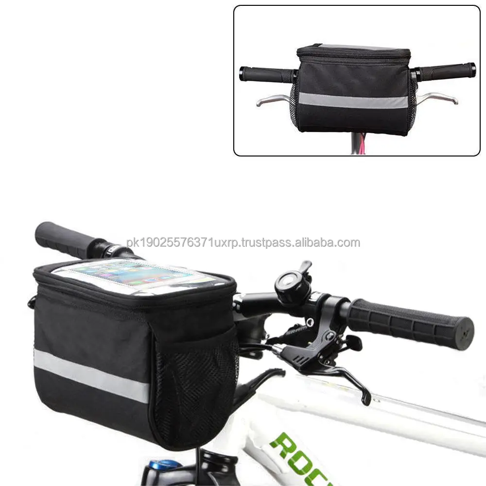 Handle Bar Bag Front Frame Bag Cycling Bicycle Top Tube Storage Bag ...