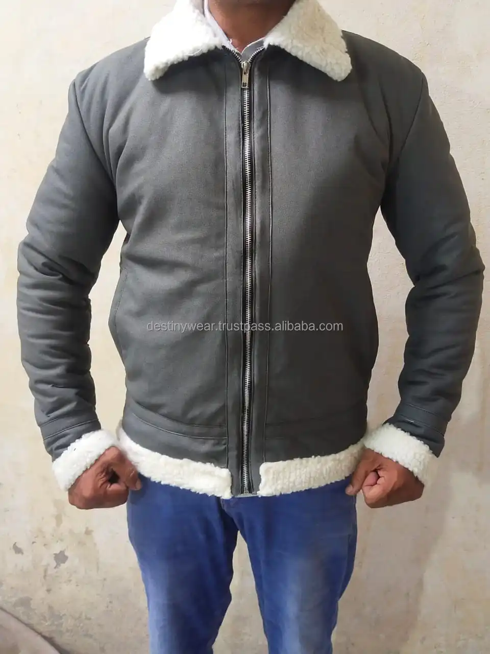 Hand Made Alligator Skin Jacket - Sustainable & Stylish