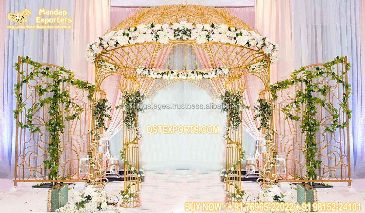 Contemporary Style Vivah Ceremony Mandap Chuppah Portable Wedding ...