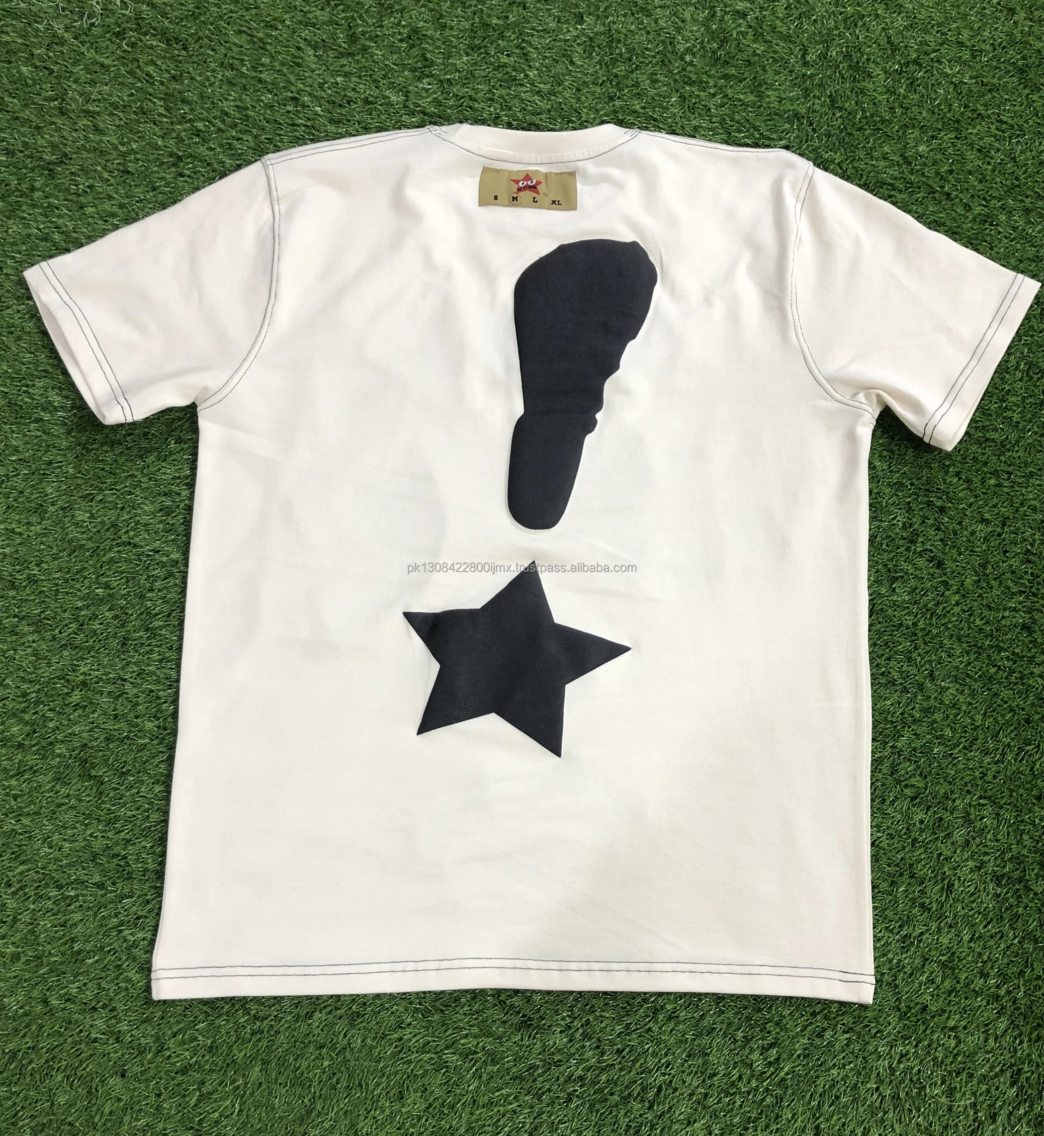 Custom Heavy Cotton Foam 3d Puff Print T-shirt Short Sleeve Casual ...