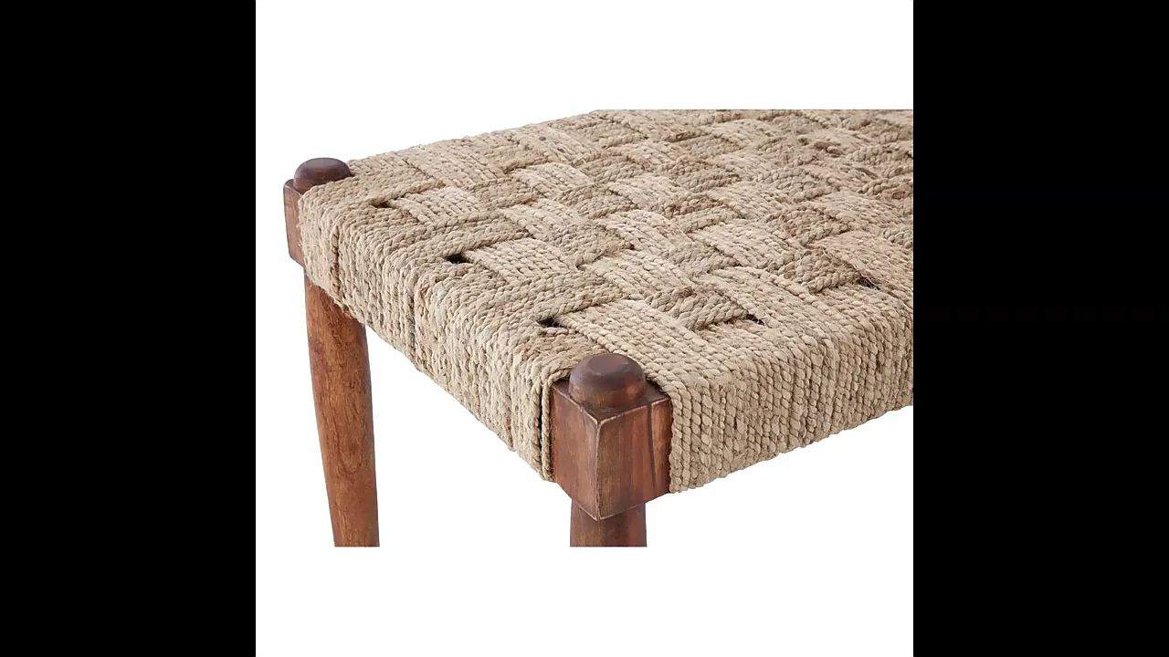 Designer Stool Northern Pine With Braided Paper String For Wedding And ...