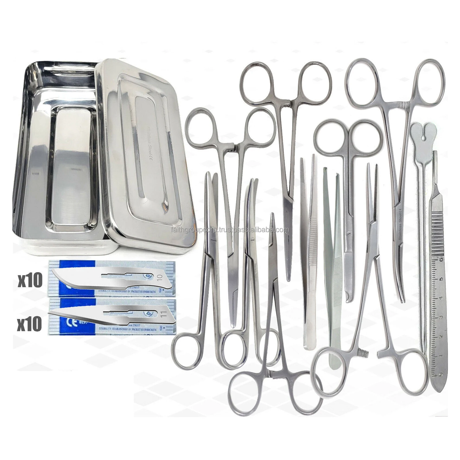 Surgical Instruments Kit Minor Surgery Set 32 Minor Surgery Surgical ...