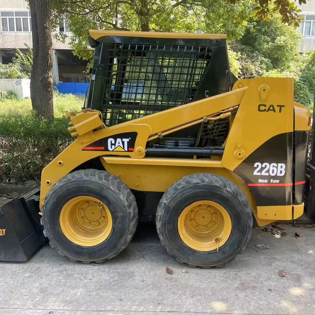 MINI CAT SKID STEER LOADER 226B / CATERPILLAR 226B SKID STEER WHEEL ...