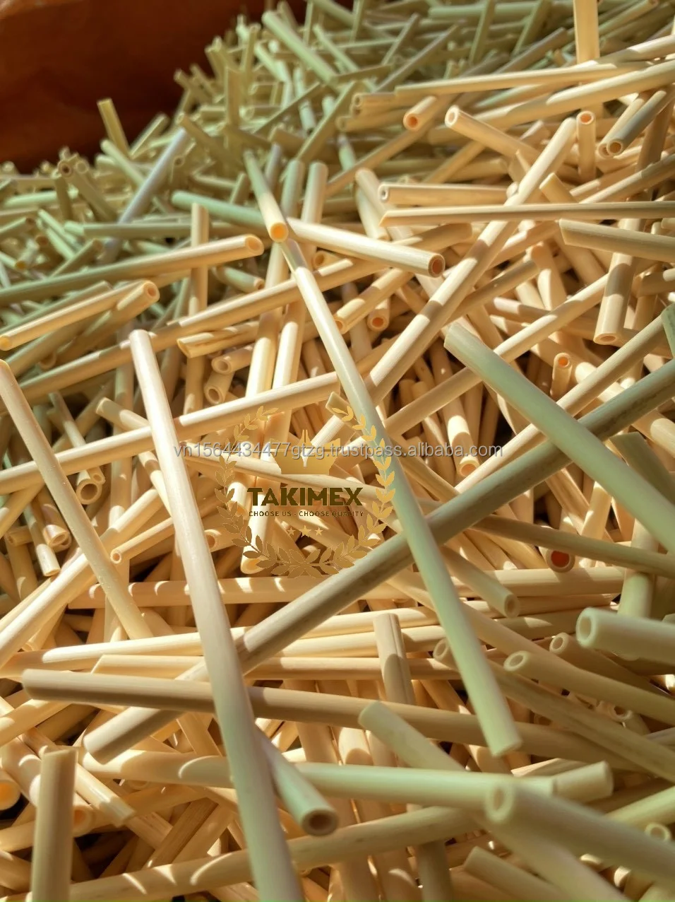 OEM PACKING ENGRAVING LABEL Dried Straws Reusable Bamboo Drinking ...
