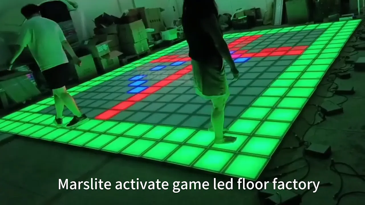 99 Games Programs Activate Game Led Floor 30x30cm Interactive Light Pro ...