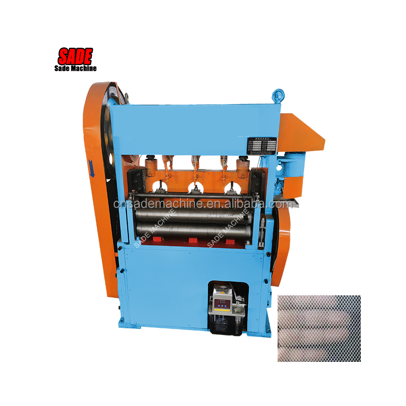 High Speed Expanded Metal Mesh Machine 500 Times Per min Expanded Metal ...