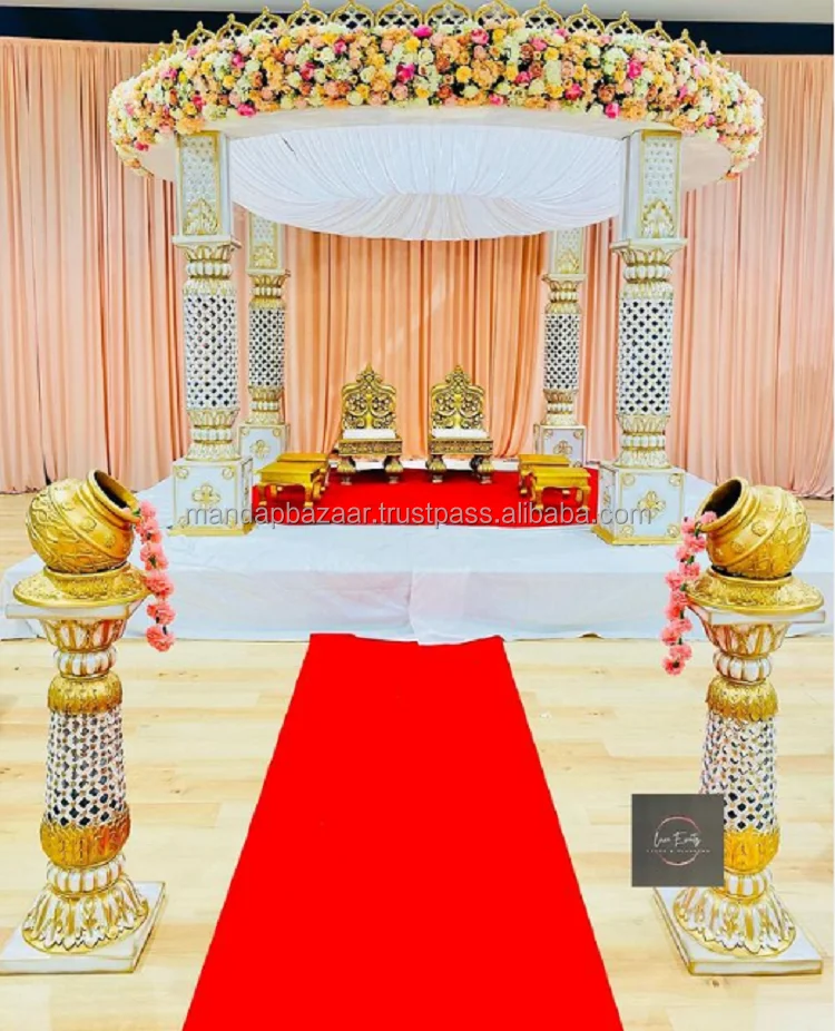 Haveli Mandap Set - Elegant Traditional Wedding Decor