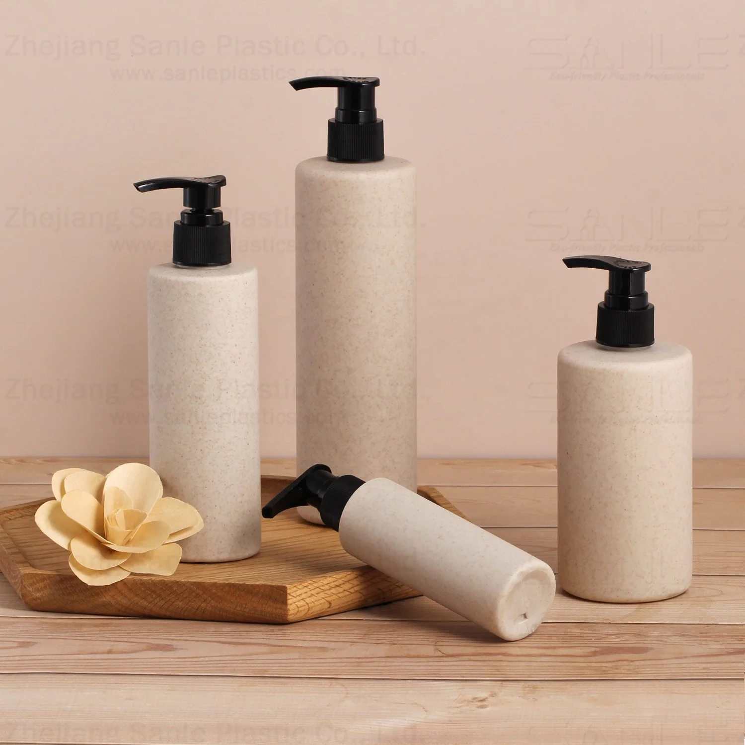 Eco-friendly Wheat Straw Bottles - Biodegradable Packaging