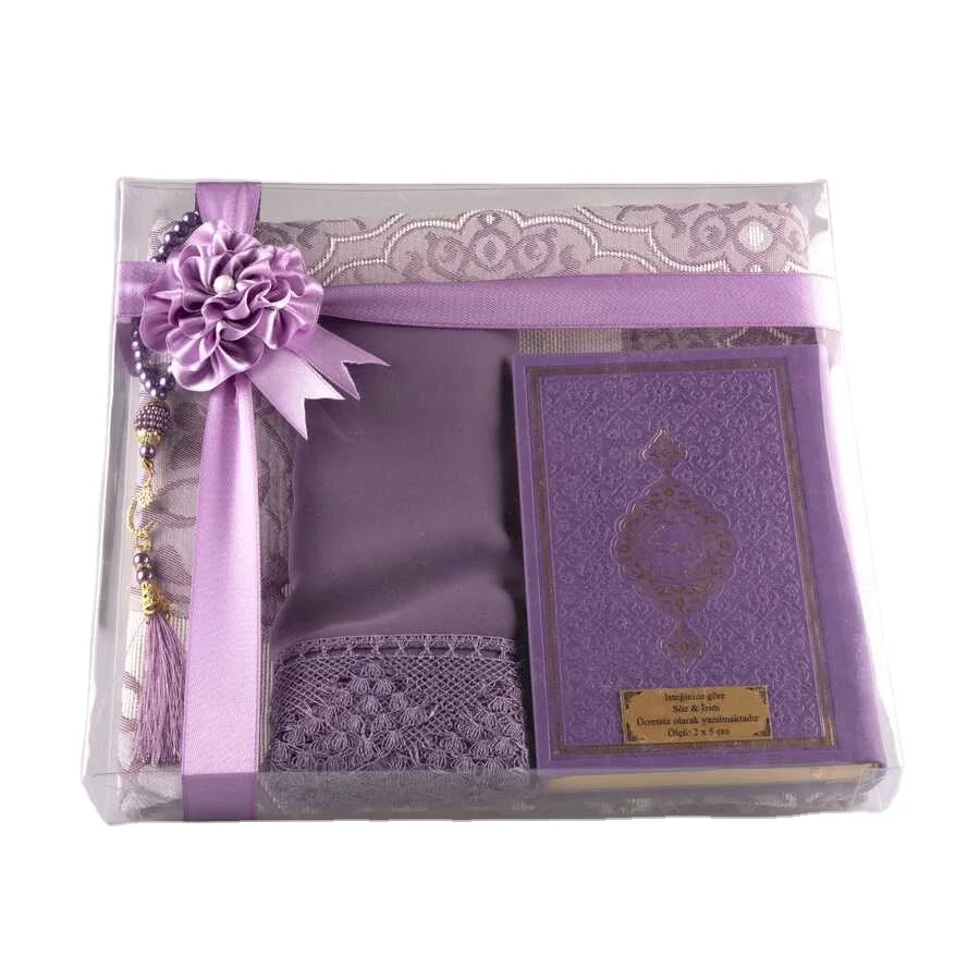 Thermo Leather Quran Gift Set Islamic Gifts Tasbeeh Prayer Mat Quran ...