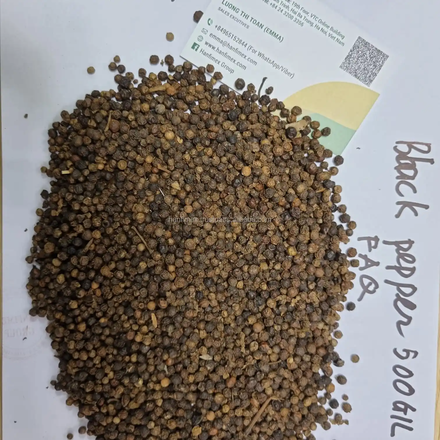 Haccp And Iso Certificated Dried Style Black Pepper 500g/l 550g/l 570g ...
