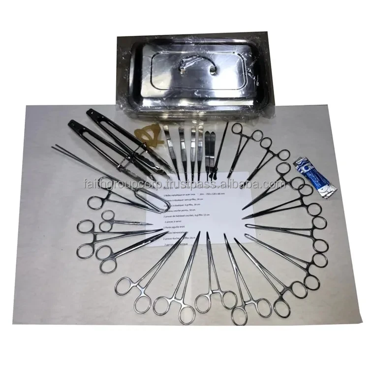 Surgical Instruments Kit Minor Surgery Set 32 Minor Surgery Surgical ...