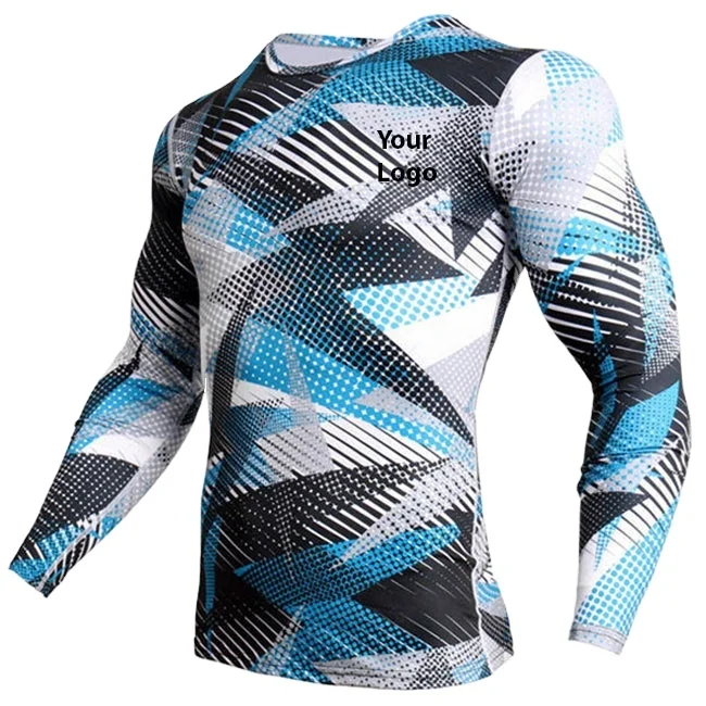 Professional Nylon Fabric Men's Rashguard Swimming Tops Rash Guard,Rash ...