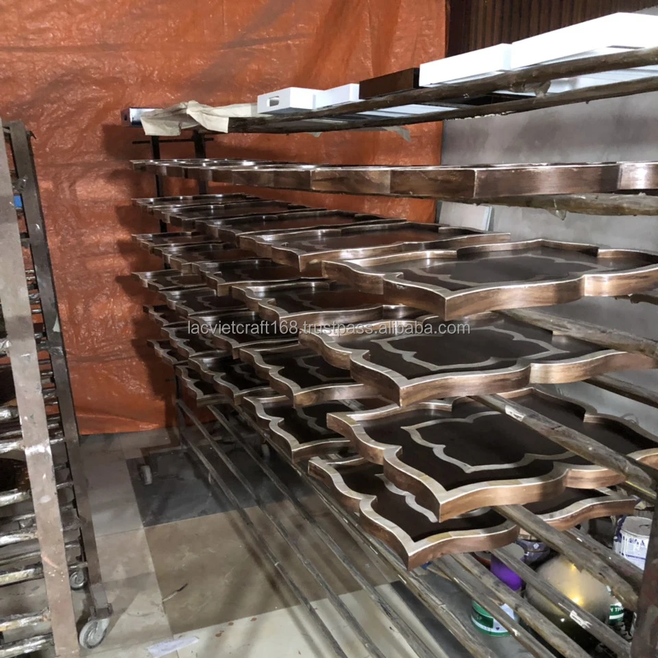 Wholesale High Quality Wooden Catering Food Stands from Vietnam