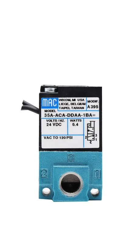 New Mac Solenoid Valve 35a-aaa-daaa-1ba 120v Vac To 120 Psi - Buy New ...