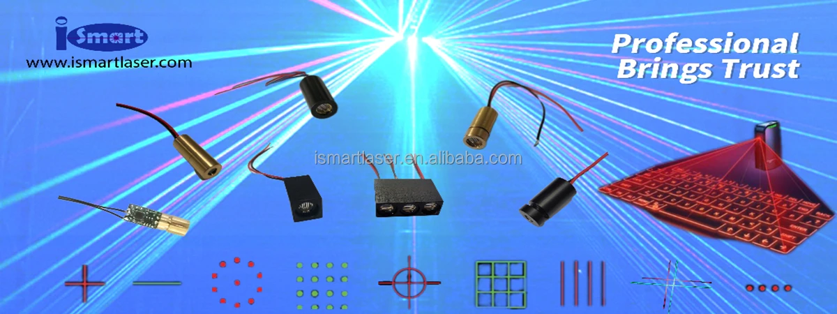 9x20mm 635nm 20mw Grid Pattern Laser Diode Module for Industry