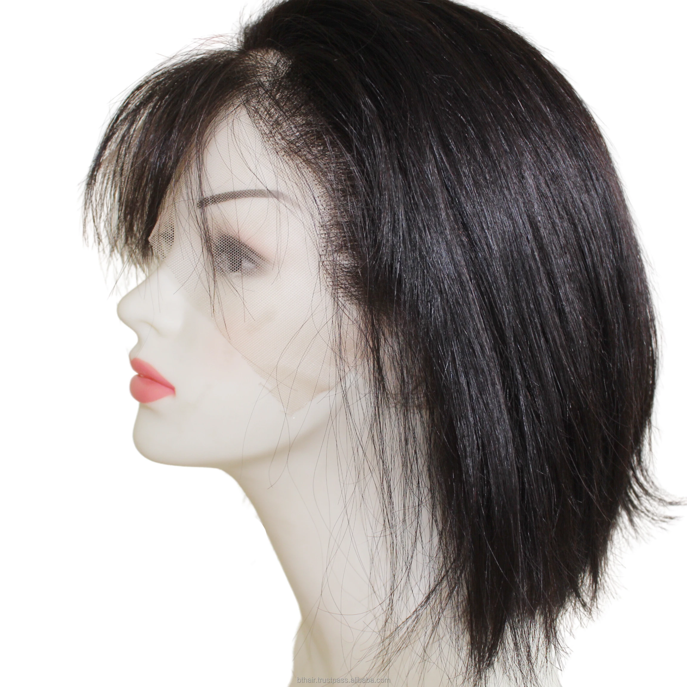 Cheap Full Lace Human Hair Wig 10-26inch Mink Brazilian Hair Wig 5x5 ...