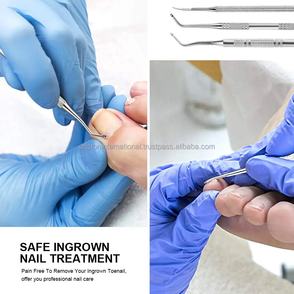 3pcs Ingrown Toenail Tool Toenail File and Lifters Professional ...