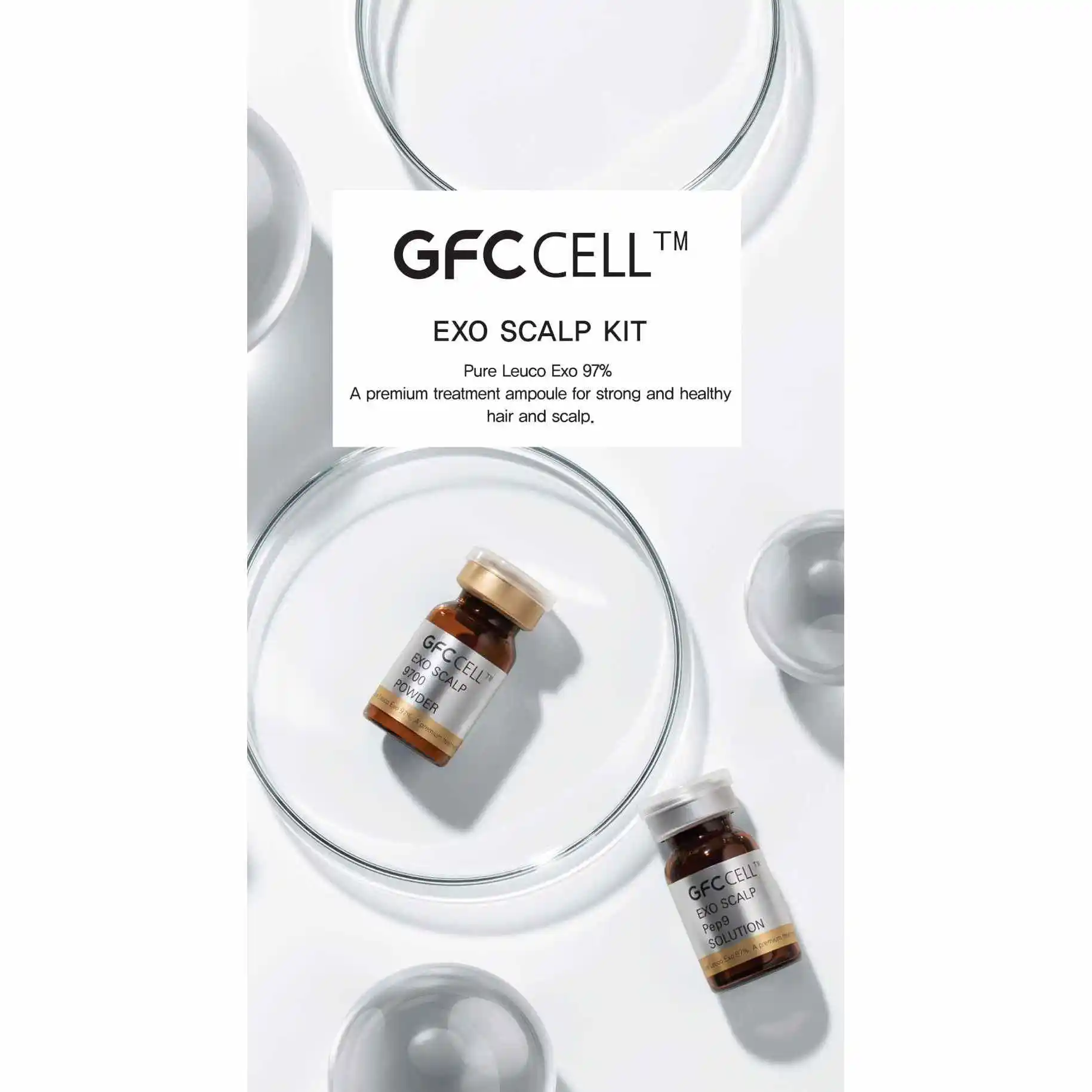 GFCCELL 2025 Exo Scalp Exosome Skinbooster Freeze-Dried Powder Hair ...