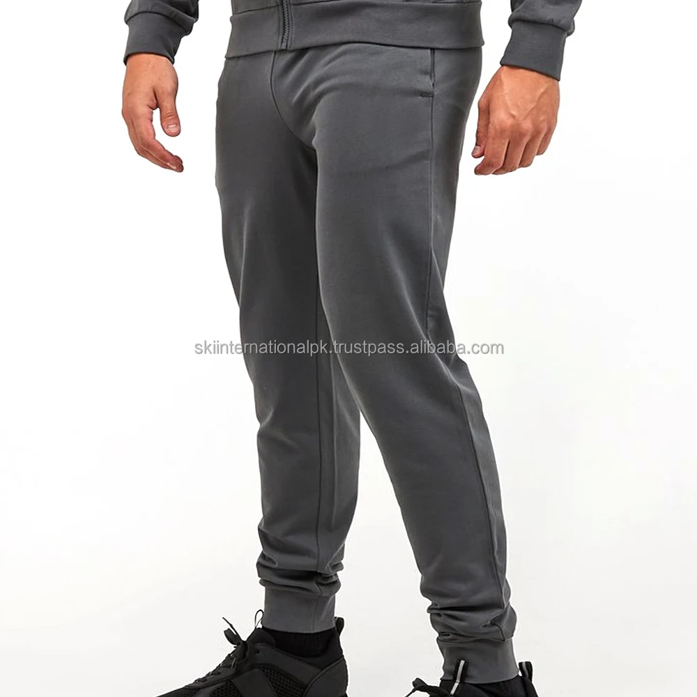 Men's Slim Fit Branded Tracksuit with Stripe Two-Piece Hoodie and ...