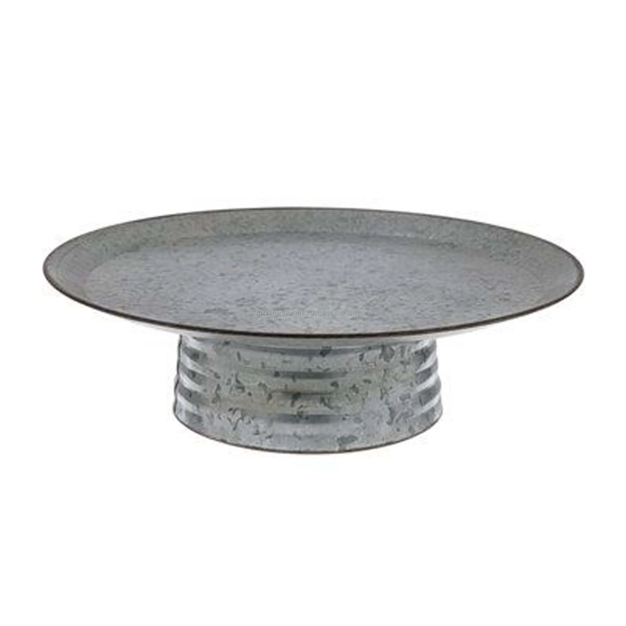 Three Tier Galvanized Round Cake Stand High Quality Products Perfect ...