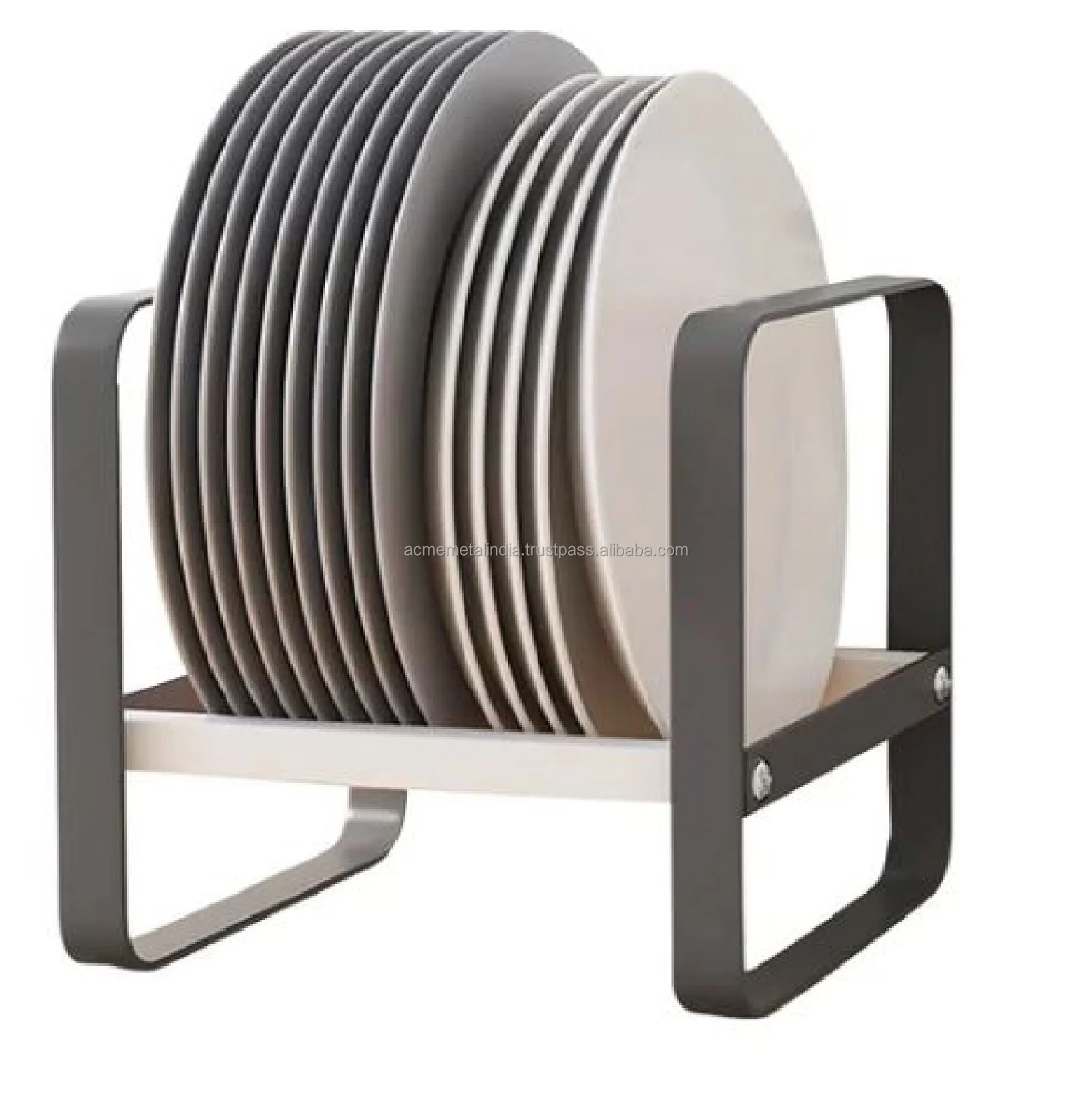 Modern Design Gold Color Plate Stand Hotel Ware Kitchenware Tabletop ...