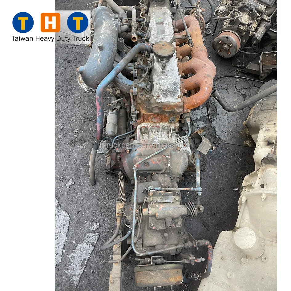 Used Truck Diesel Engine EH700 6443CC 1990Y Motor Engine for Hino ...