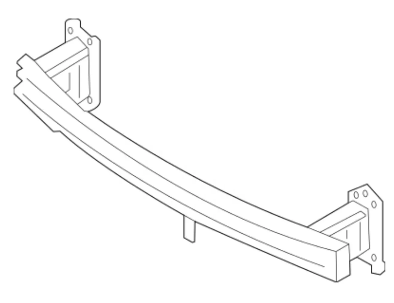 FOR KIA SORENTO 2023-2024 CROSSMEMBER FRONT BUMPER SUPPORT 64900-R5500 ...
