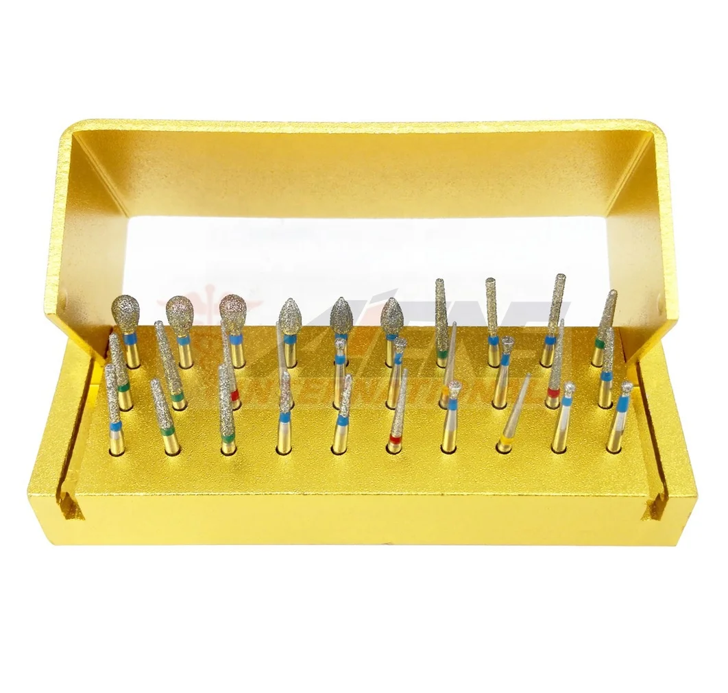 Dental Cartridge Repair Kit Dental Diamond Burs Drill Disinfection Bur ...