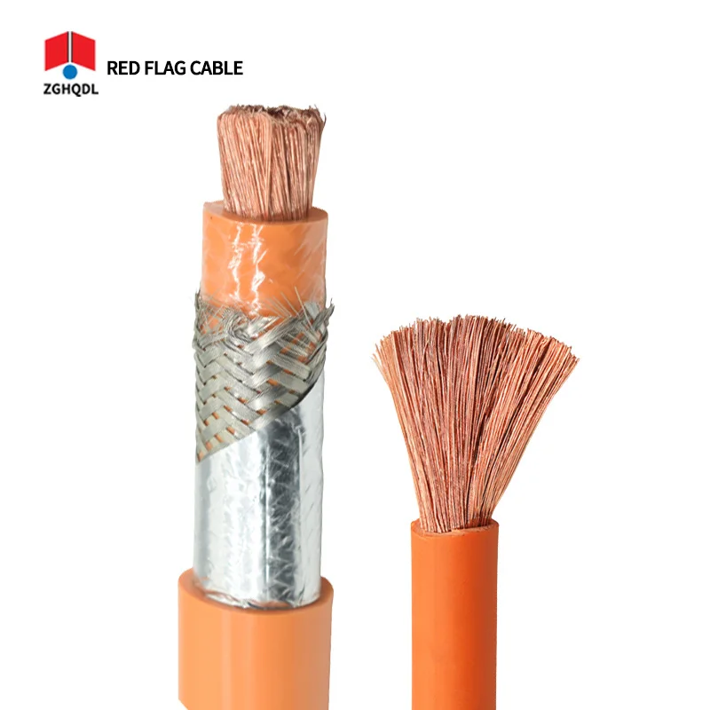 200 Degree Ac1000/dc1500v Evr 50mm2 Ev New Energy Vehicle Cable ...