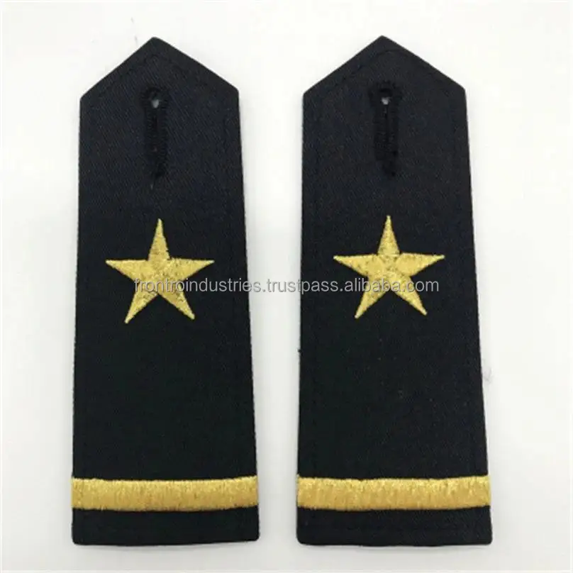 Custom Uniform Epaulets Pilot Epaulets Shoulder Boards Uniform Rank ...