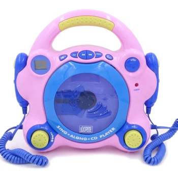 Kids Sing Along Portable Cd Player Karaoke With Microphone - Buy Kids ...