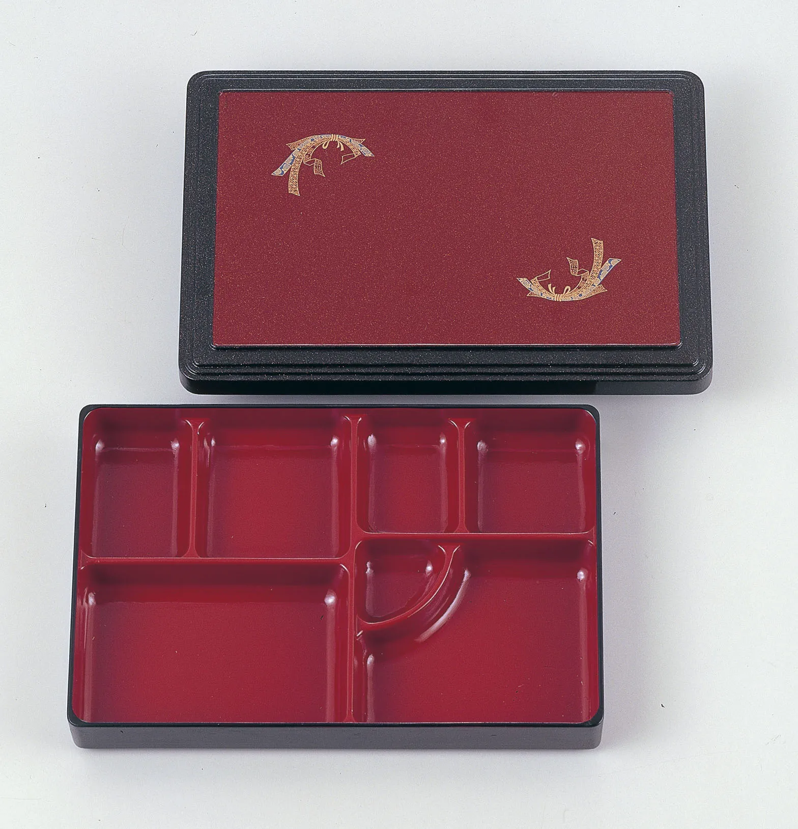 Japanese Gorgeous Reusable Plastic Lunch Box Dinnerware Lacquerware ...
