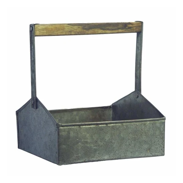 Hot Selling Round Shaped Galvanized Utensil & Cutlery Holder With ...