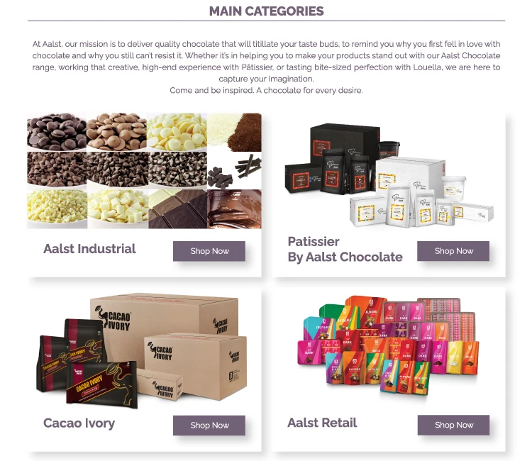 Milky Creamy Patissier Gourmand Twin Compound Chocolate Chips With Skim ...